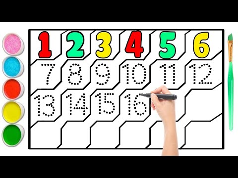 Learn Counting Old ginti 1to100, Phonics song Number 100to600,One two ...