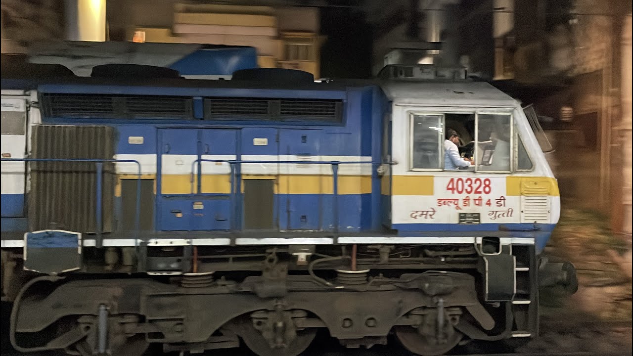 WRONG TRAIN ON WRONG TRACK ?? DEVAGIRI EXPRESS ON WRONG LINE || INDIAN ...