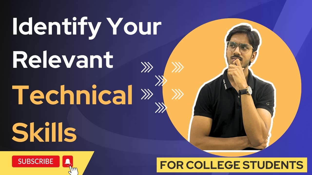 Identify your relevant technical skills | Internship | Yash Verma - YouTube