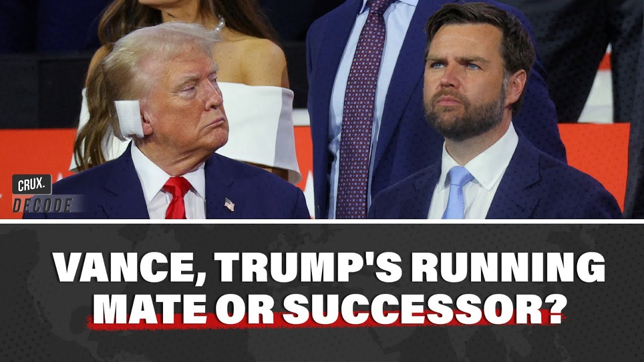 JD Vance Is Not Just Donald Trump's Running Mate, His Job Is To Sustain ...