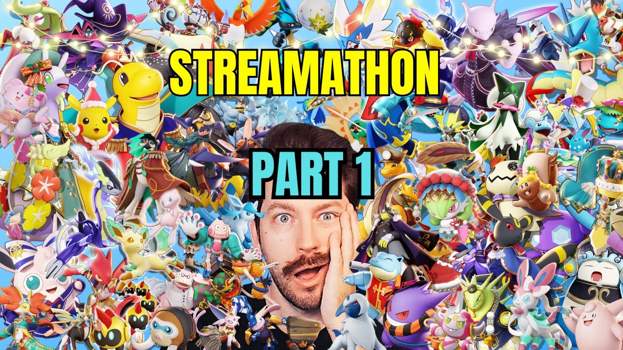 STREAMATHON Part 1! Spragels Playing Every Pokemon In Unite - YouTube