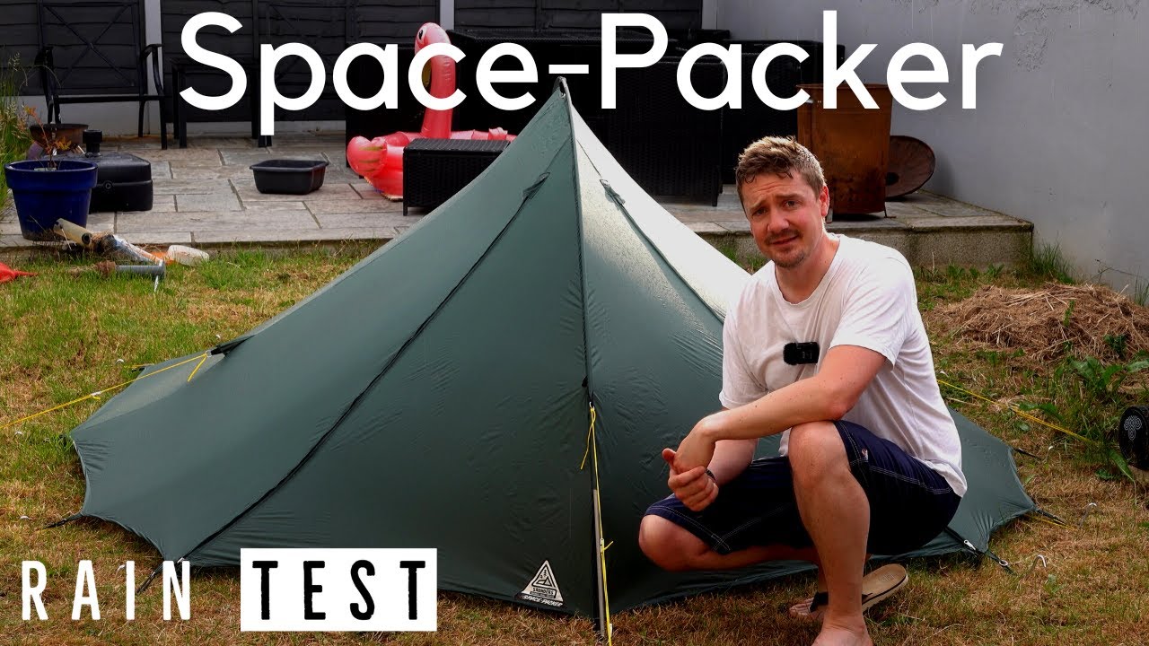 Is my £20 vintage tent waterproof? - Saunders Space-packer MK1 rain ...