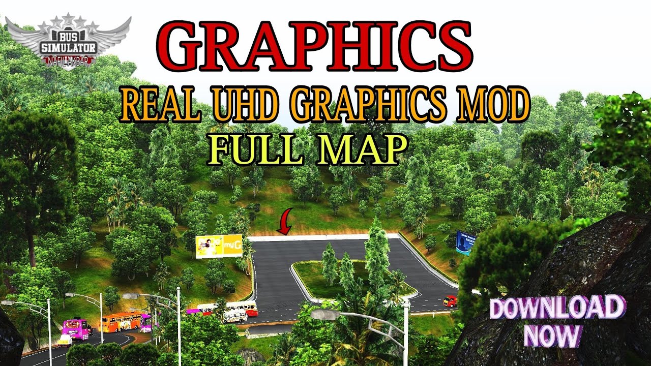 UHD GRAPHICS MOD FOR BUSSID 😱😱 || RELEASED ||FULL DETAILED VIDEO - YouTube