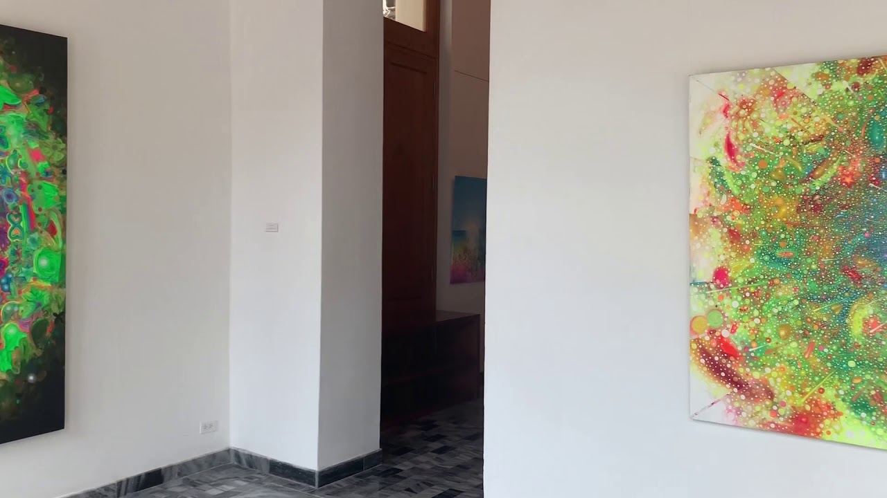 Exposición El gran despertar, de Alberto Lago en Galería Máxima - YouTube