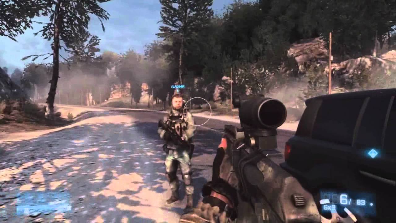 Battlefield 3 Walkthrough Part 23: Tilbage i tiden med Dima - YouTube