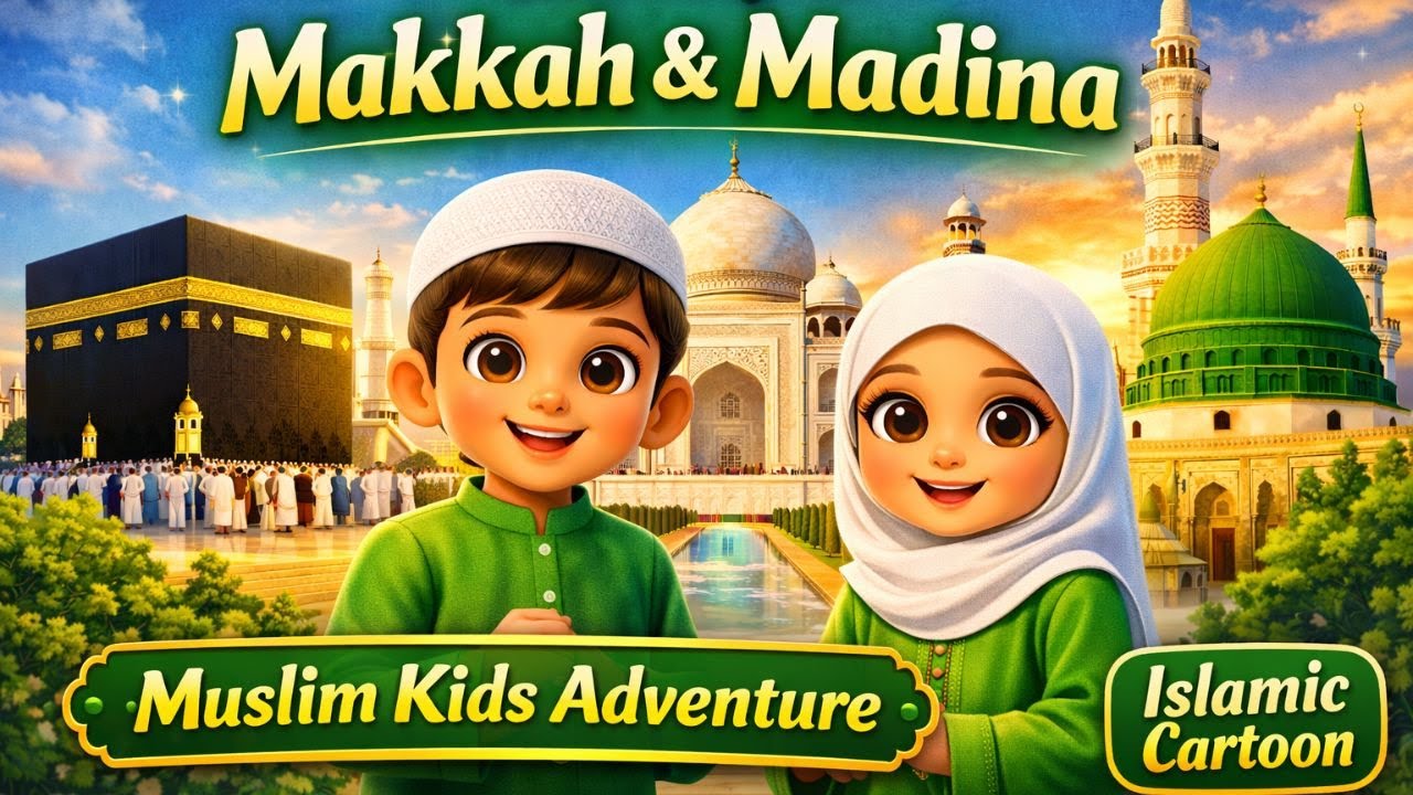 “Muslim Kids Journey to Makkah & Madina – Taj Mahal to Holy Cities ...