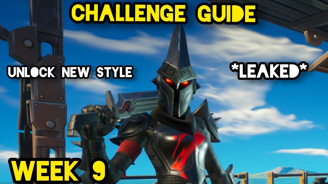 FORTNITE *LEAKED* CHAPTER 2 SEASON 3 - WEEK 9 - CHALLENGE GUIDE - ALL ...