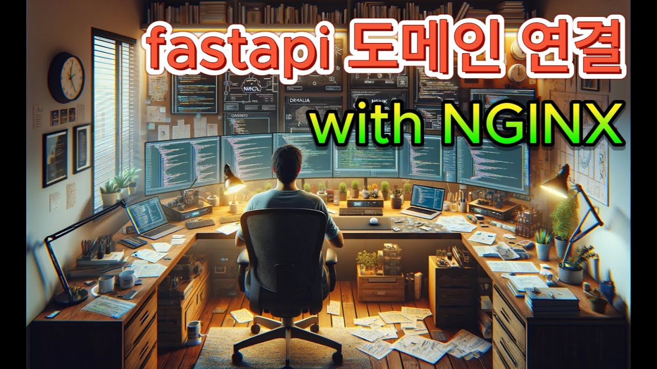 우분투 리눅스의 nginx에서 fastapi와 도메인을 연결하는 방법에 대해 설명합니다. 그누보드6 파이썬 버전 - YouTube