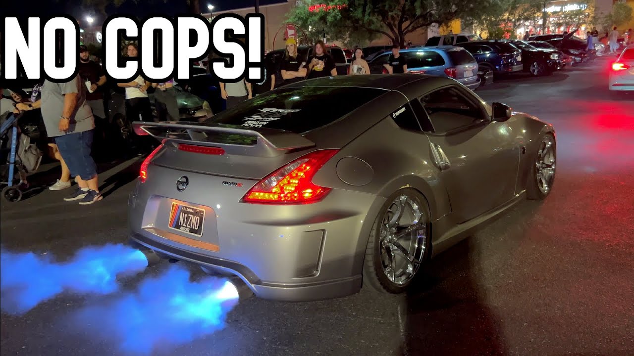 PHOENIX CAR MEET GETS WILD! | 2 Step and Burnouts Galore - YouTube