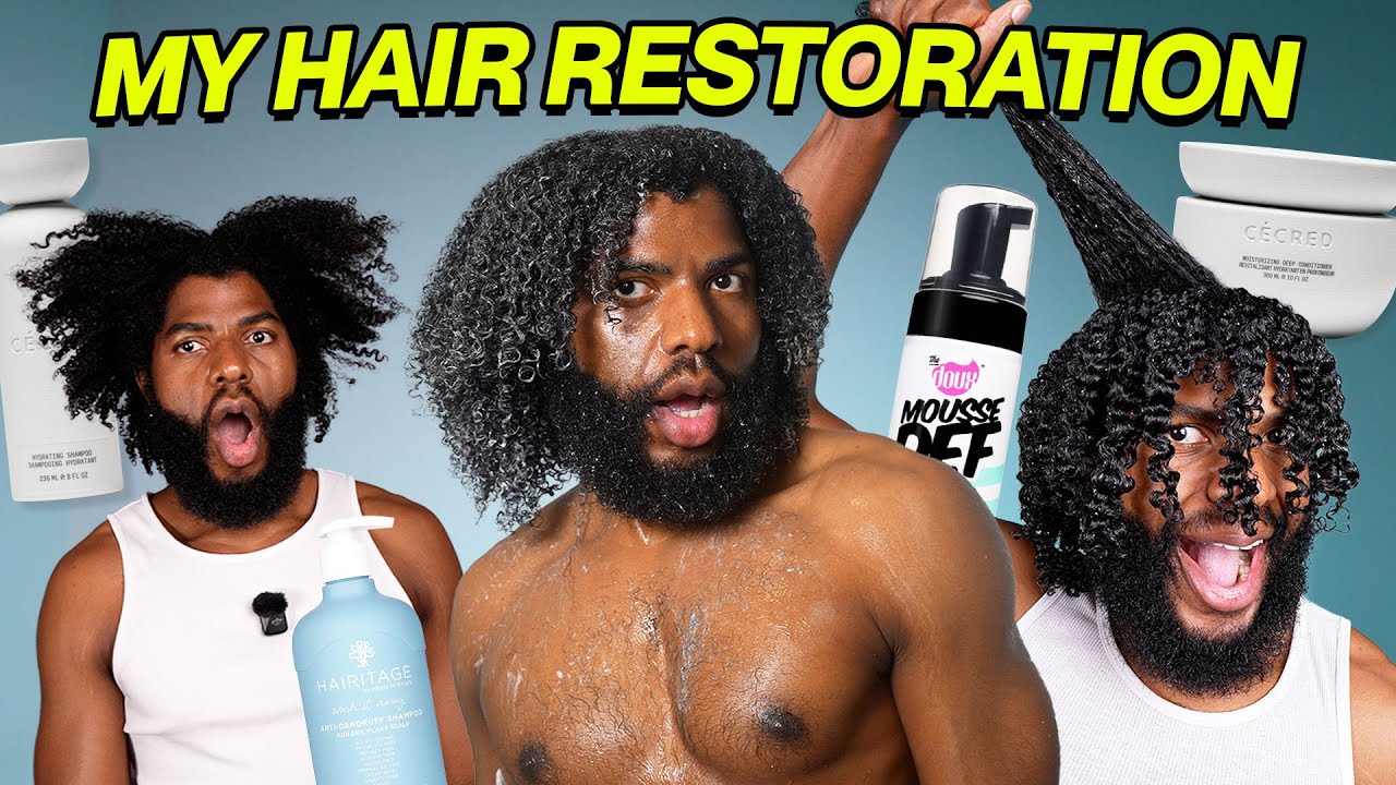 EMERGENCY HAIR RESTORATION...(in just 6 steps) - YouTube