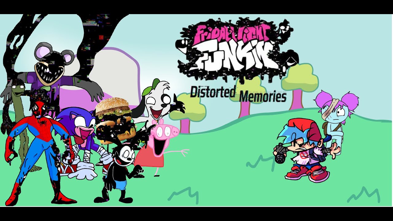 Friday Night Funkin Distorted Memories - YouTube