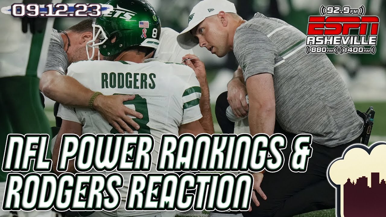 🔴 NFL Week 1 Power Rankings & Aaron Rodgers Injury Reaction Live! ESPN ...