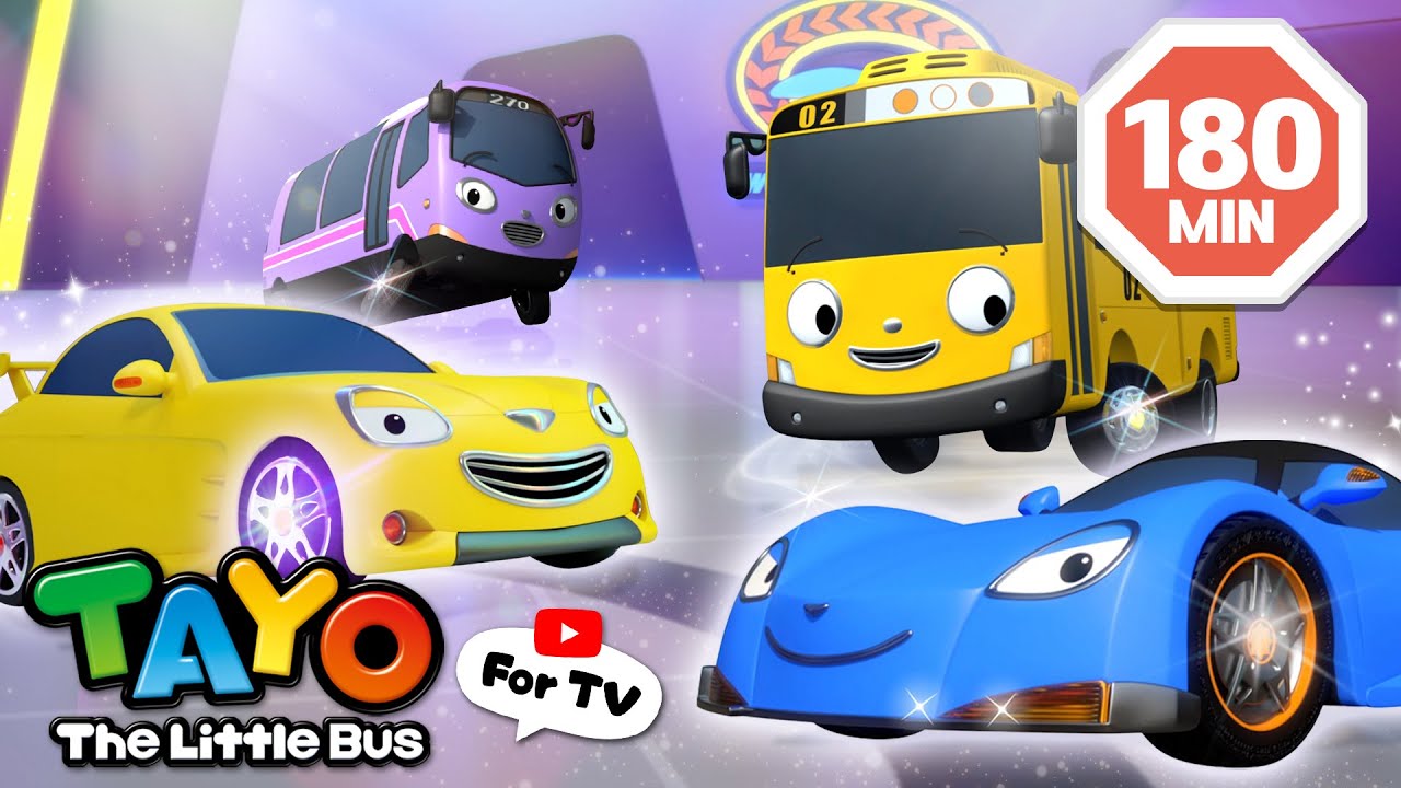The Little Cars' New Tires!🛞 | Best Episodes Compilation | Cartoon for ...