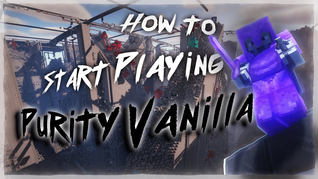 How To Get Stacked On Purity Vanilla | Minecraft 1.20 Anarchy Server ...