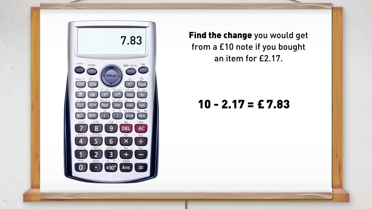 Beginner F Using Decimals On A Calculator 1 YouTube