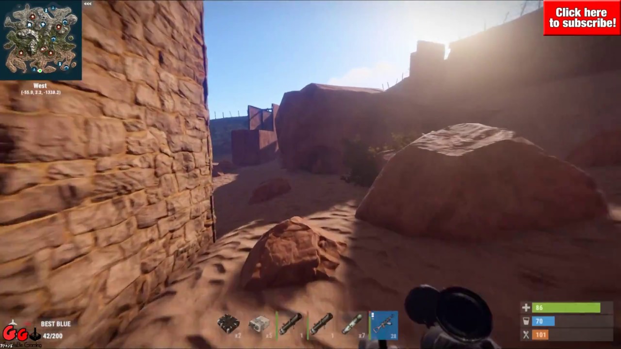 Solo Rust Raid on large 3 man clan Base - Best Blue Server - Nice loot ...