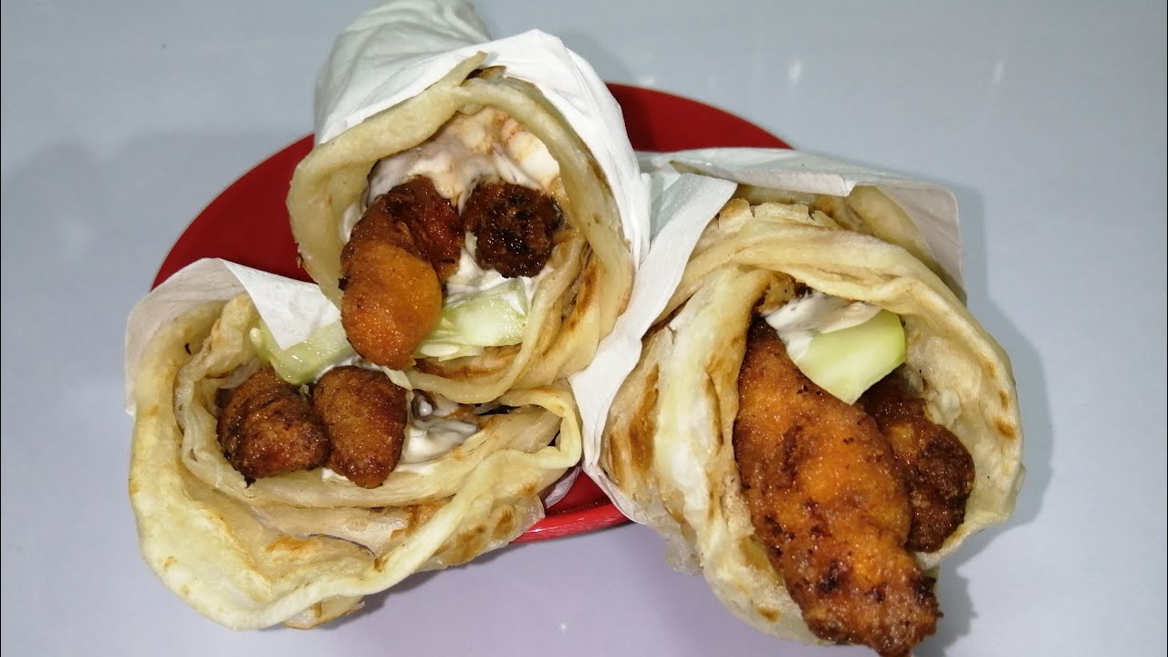 Chicken Paratha Roll | 😋രുചിയേറും ചിക്കൻ പൊറോട്ട റോൾ വീട്ടിൽ തന്നെ ...