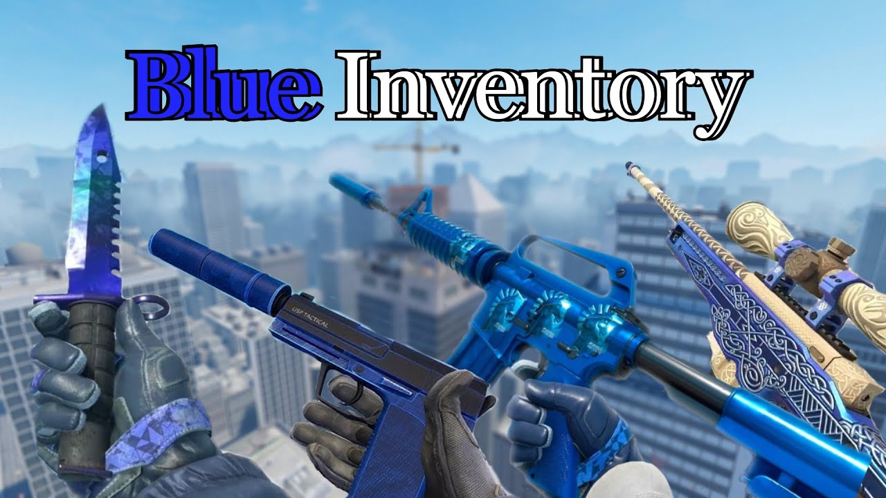 Best Blue inventory under $500 in CS2(included knife+gloves) - YouTube