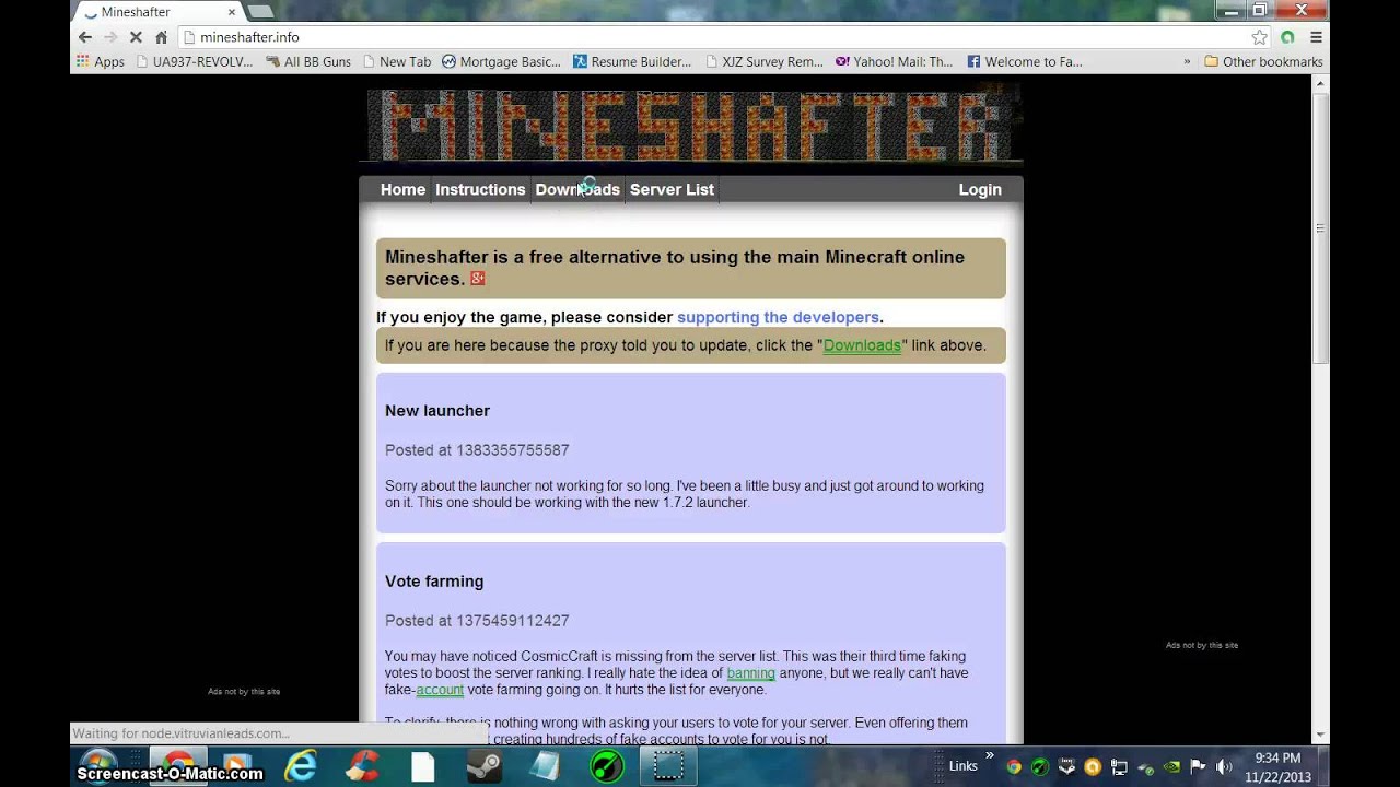 how to fix mineshafter - YouTube