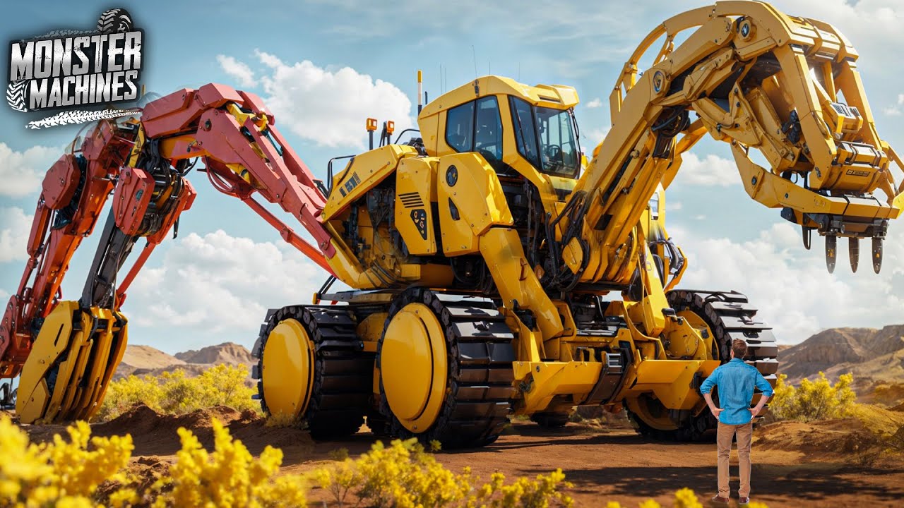 20 FUTURISTIC Heavy Machines, you have to see to believe! - YouTube