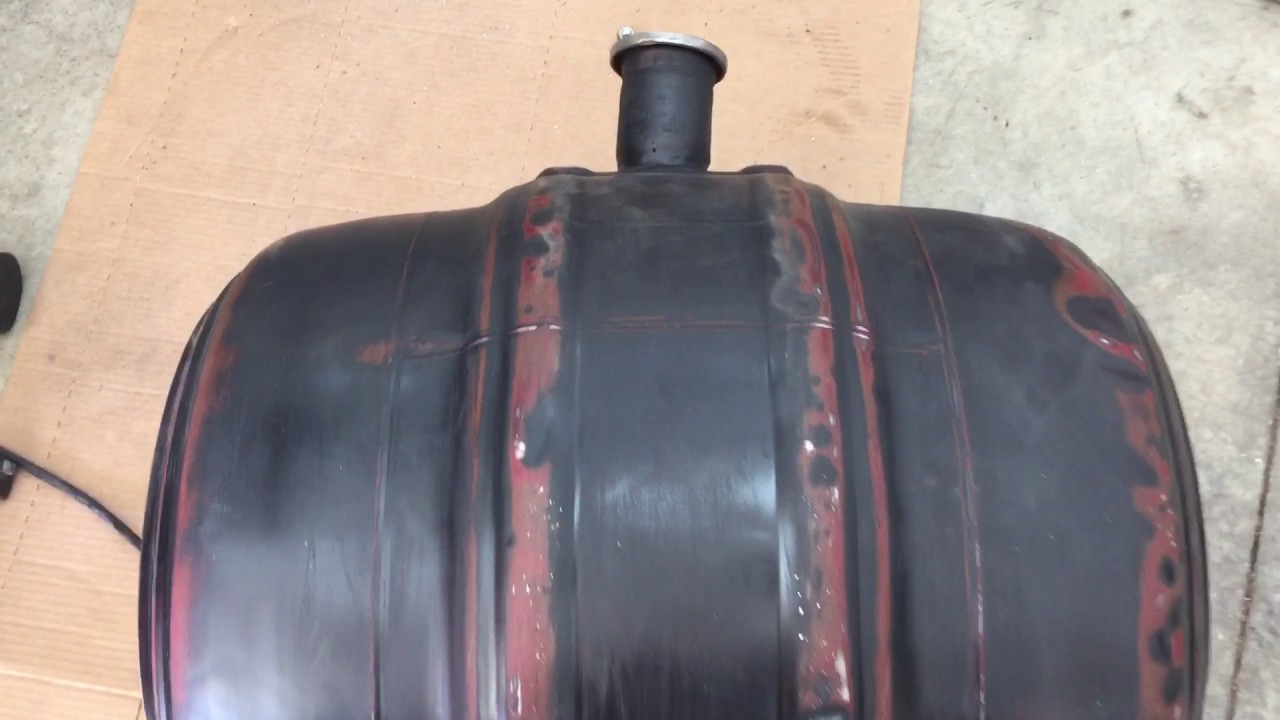 Rat Rot Patina Keg Gas Tank - YouTube