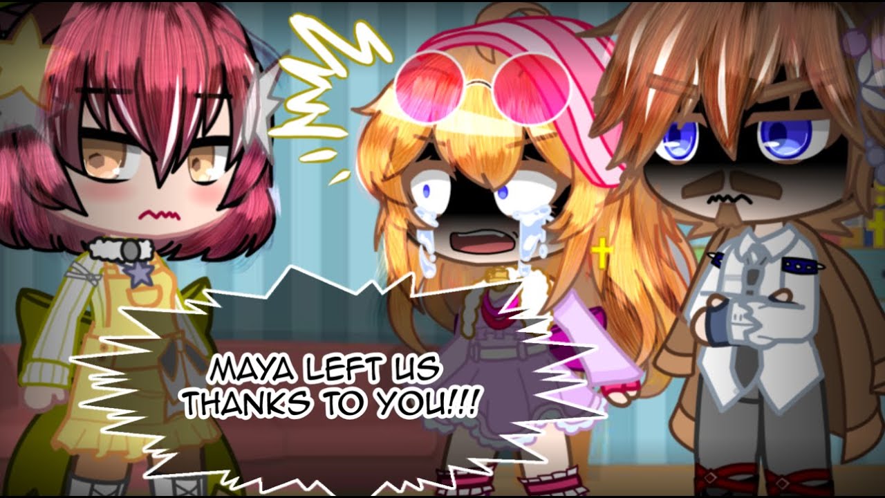 She left us thanks to you 💔, It's bot my birthday meme (Pt. 2) | GACHA ...