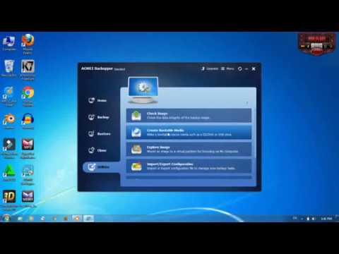 How to create a Bootable pen drive with AOMEI backupper(Windows XP,7, 8 ...