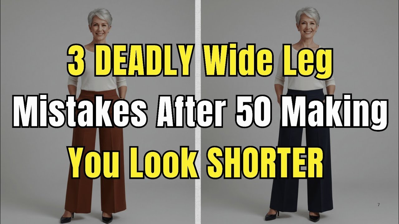 STOP Wearing These Pants! They Make You Look SHORTER (Wide Legs ...
