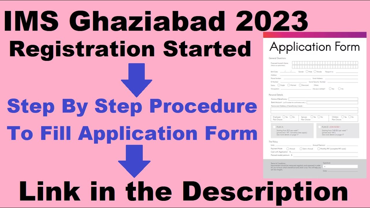 IMS Ghaziabad 2023 Registration (Started) - How To Fill IMS Ghaziabad ...