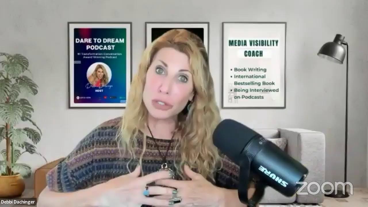 * Live DARE TO DREAM Podcast with DEBBI DACHINGER - YouTube