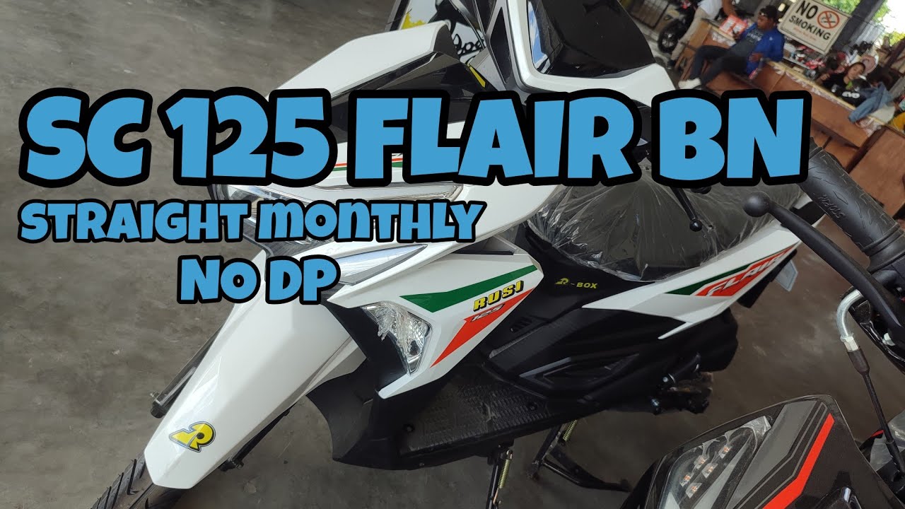 FLAIR 125 BN WHITE - YouTube