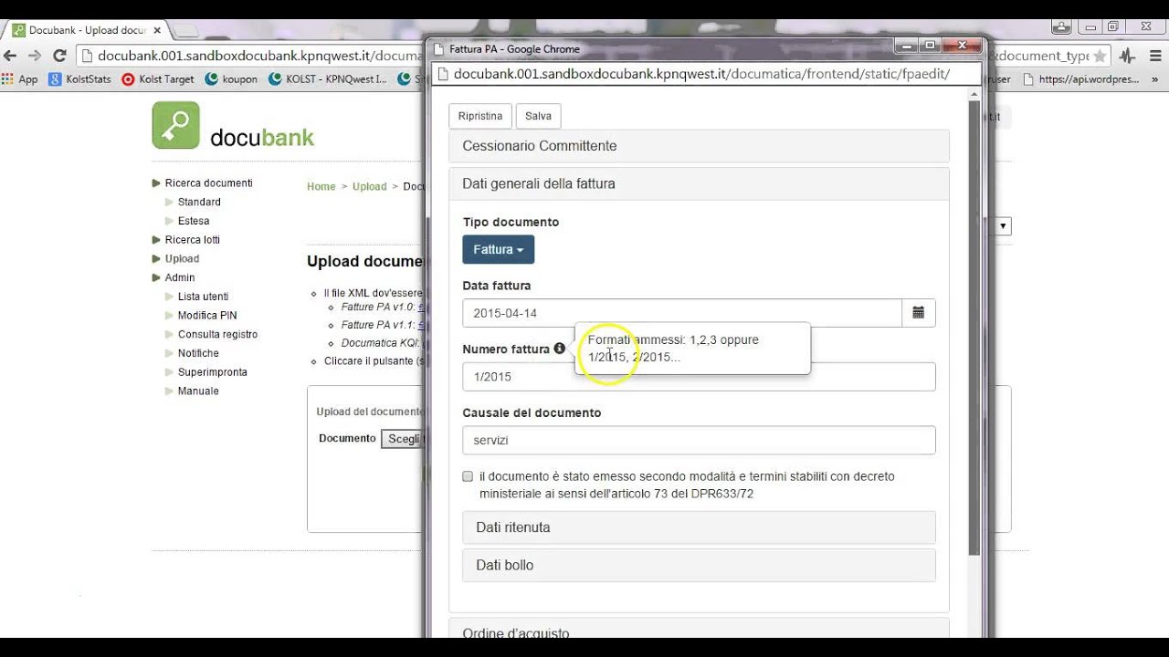 Creazione Form Fattura PA xml - YouTube