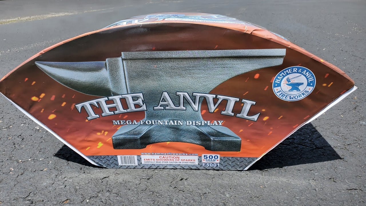 The Anvil firework - Hammer & Anvil Fireworks | 500G Mega Fountain ...