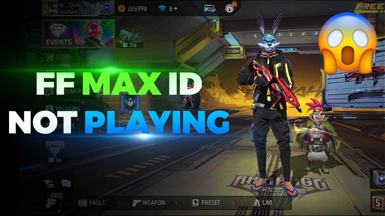 FF max id not playing in ff india 😭 | freefire india unban - YouTube