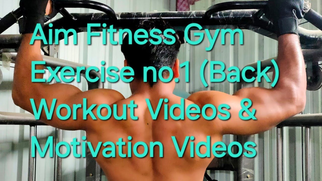Aim Fitness Gym Exercise no.1 (Back) Workout Videos & Motivation Videos ...