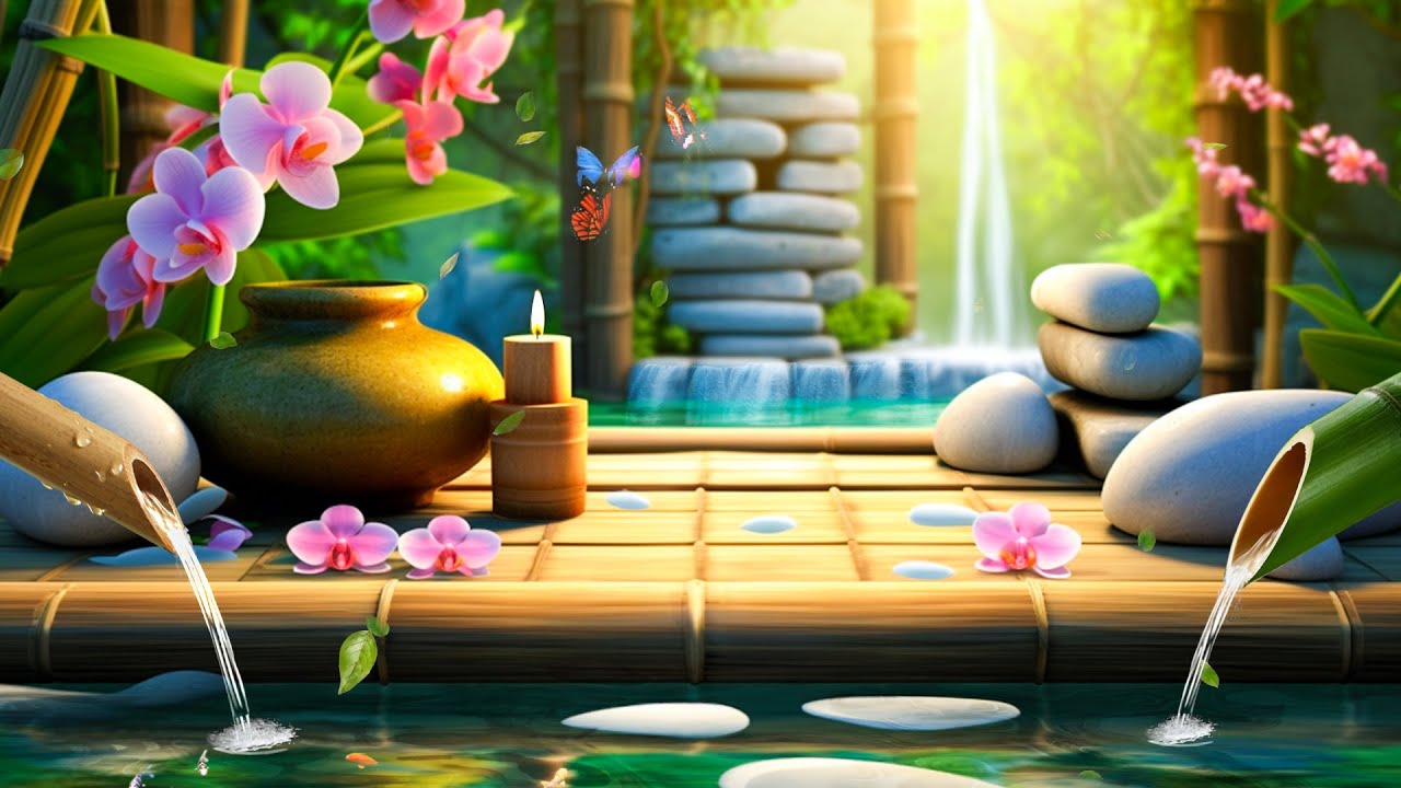 Relaxing Music 🌿 Zen Music, Meditation Music, Stress Relief Music ...