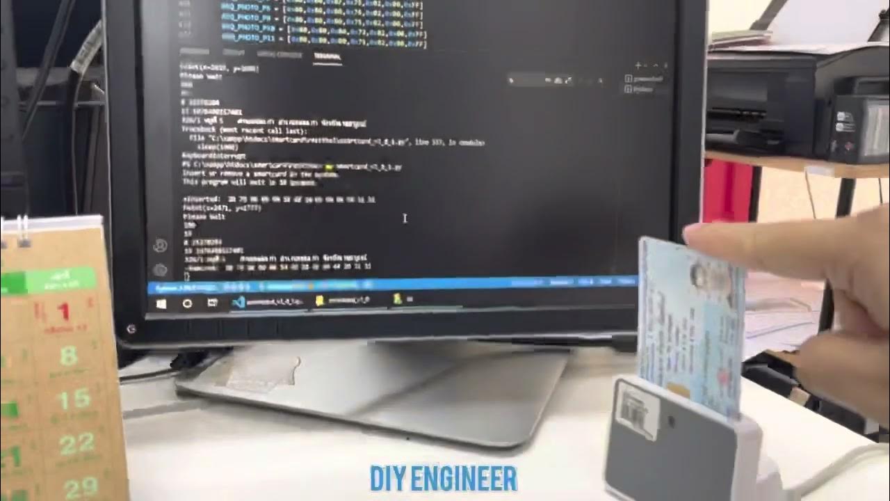 [ Python ] Auto Key Smartcard - โปรแกรมอ่านบัตรประจำตัวประชาชน บันทึกลง ...