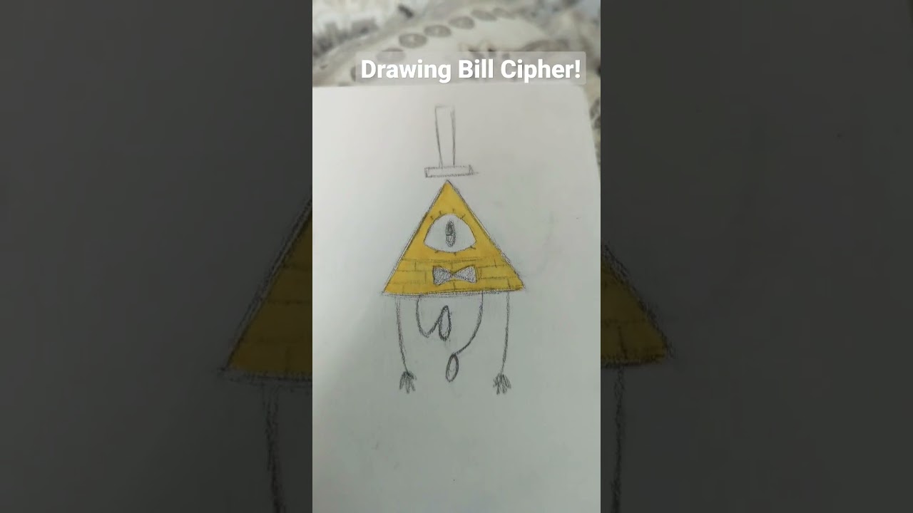 Drawing Bill Cipher Youtube