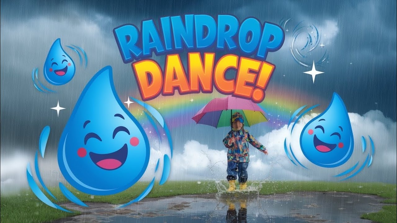 Raindrop Dance: A Rainy Day Poem for Kids,The Magical Raindrop Dance ...