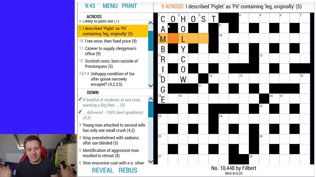 Dan Solves Independent Crossword 08 04 2020 YouTube dan-solves-independent-crossword-08-04-2020-youtube