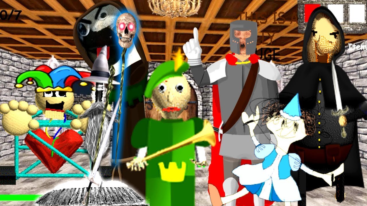 Baldi's Basics Medieval Edition - YouTube