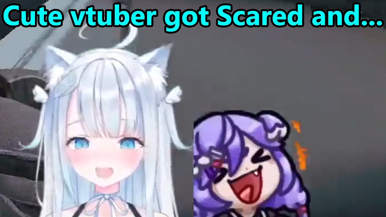 Cute Vtuber got Scared and... - YouTube