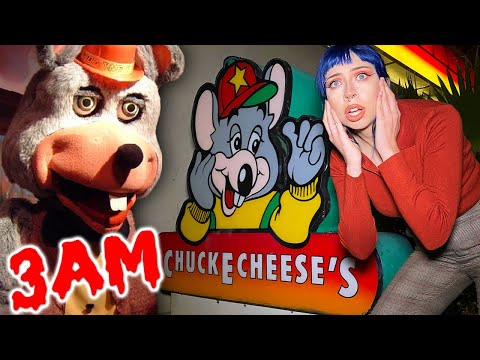 DO NOT GO TO CHUCK E CHEESE AT 3AM CHALLENGE!! FNAF is REAL!