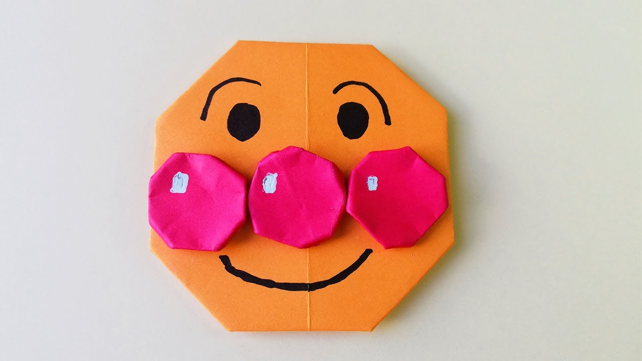 How to make Anpanman | Paper Craft DIY - YouTube