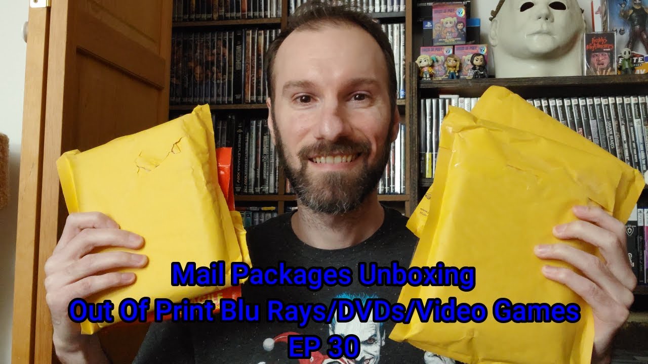 Mail Packages Unboxing Out Of Print Blu Rays DVDs Video Games Episode ...