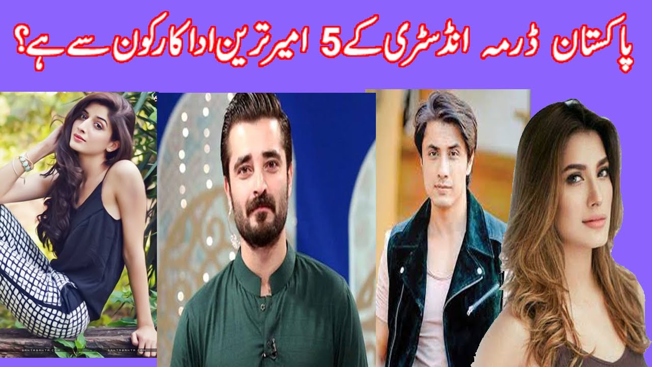 Top 10 Richest Pakistani Actors 2020|| پاکستان کے مشہور اور امیر ترین ...