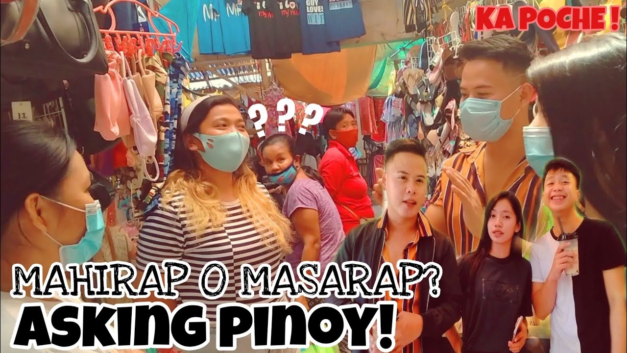 ASKING PINOY | MASARAP O MAHIRAP ? | WITH JOSHUA SAMILIN & ROWENA MAGNO - YouTube