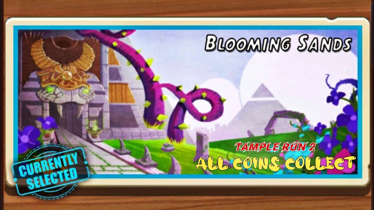 tample run 2 BLOOMING SANDS map !by imangi - YouTube