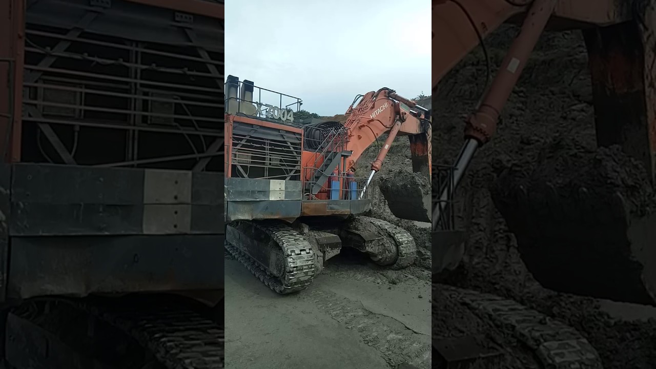 EXCAVATR HITACHI 1250 MADHANI - YouTube
