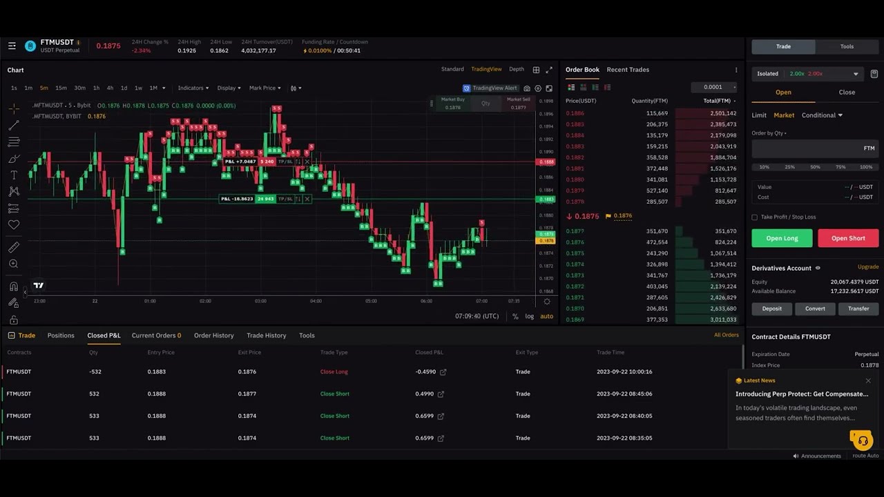Reinforcement learning agent live trading on crypto exchange - YouTube